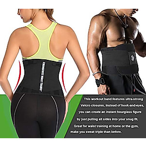ChongErfei Waist Trainer Belt for Women Waist Cincher Trimmer Slimming Body Shaper Sport Girdle Belt
