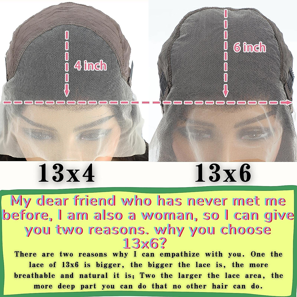 13x6 Lace Front Wigs Human Hair Pre Plucked 180 Density 26 Inch HD Body Wave Lace Front Wigs Human Hair 10A Frontal Wigs Human Hair wigs for Women Glueless Wigs Human Hair Pre Plucked Black wig