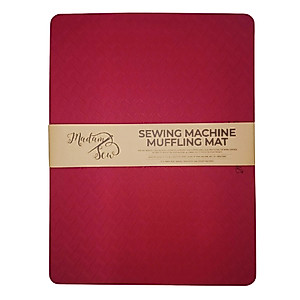 Madam Sew Sewing Machine Muffling Mat | Reduce Sewing Machine Vibrations, Movement and Slipping | Sewing Machine and Sergers Accessory