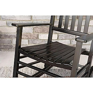 Porch Rocker, Black