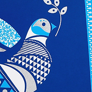 Hallmark Tree of Life Hanukkah Boxed Cards (40 Cards and Envelopes) Blue and Silver Dove