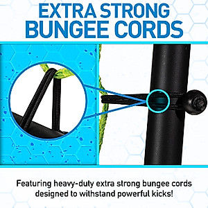 Franklin Sports Soccer Rebound Net - Training Soccer Net - Perfect for Backyard Soccer Practice - Portable 6'x4' Net with Steel Frame - Black