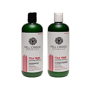 Mill Creek Botanicals Tea Tree Shampoo and Conditioner Bundle