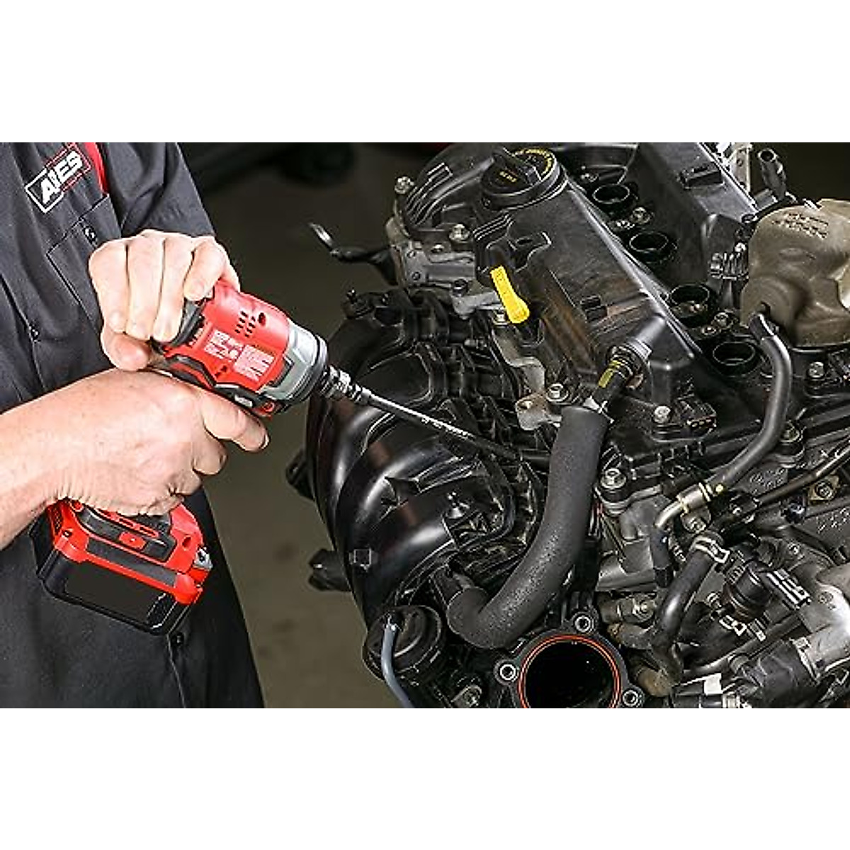 ARES 27070-4-Piece Impact Socket Adapter and Reducer Set - 1/4-Inch, 3/8-Inch & 1/2-Inch Impact Rated Step-Up and Step-Down Adapters with Included Storage Case