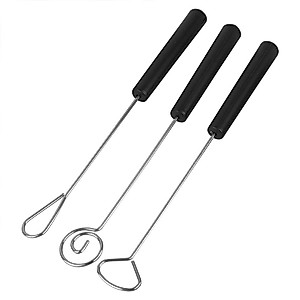 10pcs Chocolate Dipping Fork Set Baking Supplies Stainless Steel Fondue Forks DIY Decorating Tool Set