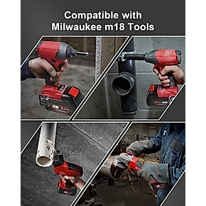 Aoasur 9.0Ah Replacement for Milwaukee 18v Battery (2-Pack)