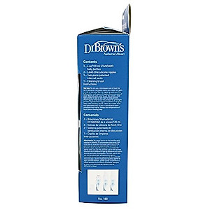 Dr. Brown's Natural Flow Standard Polypropylene Bottle (4 oz) - 3 Pack
