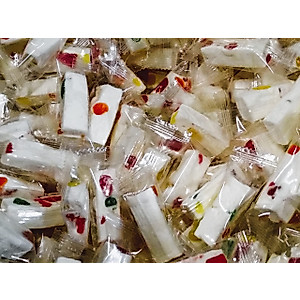 Wrapped Jube Nougats - 12 oz of Colorful Fruity Fresh Delicious Individually Wrapped Nougat Candy