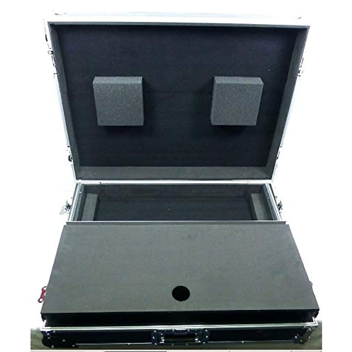 LASE ATA Style Flight Case for Roland DJ 808 Controller with Glide & Wheels