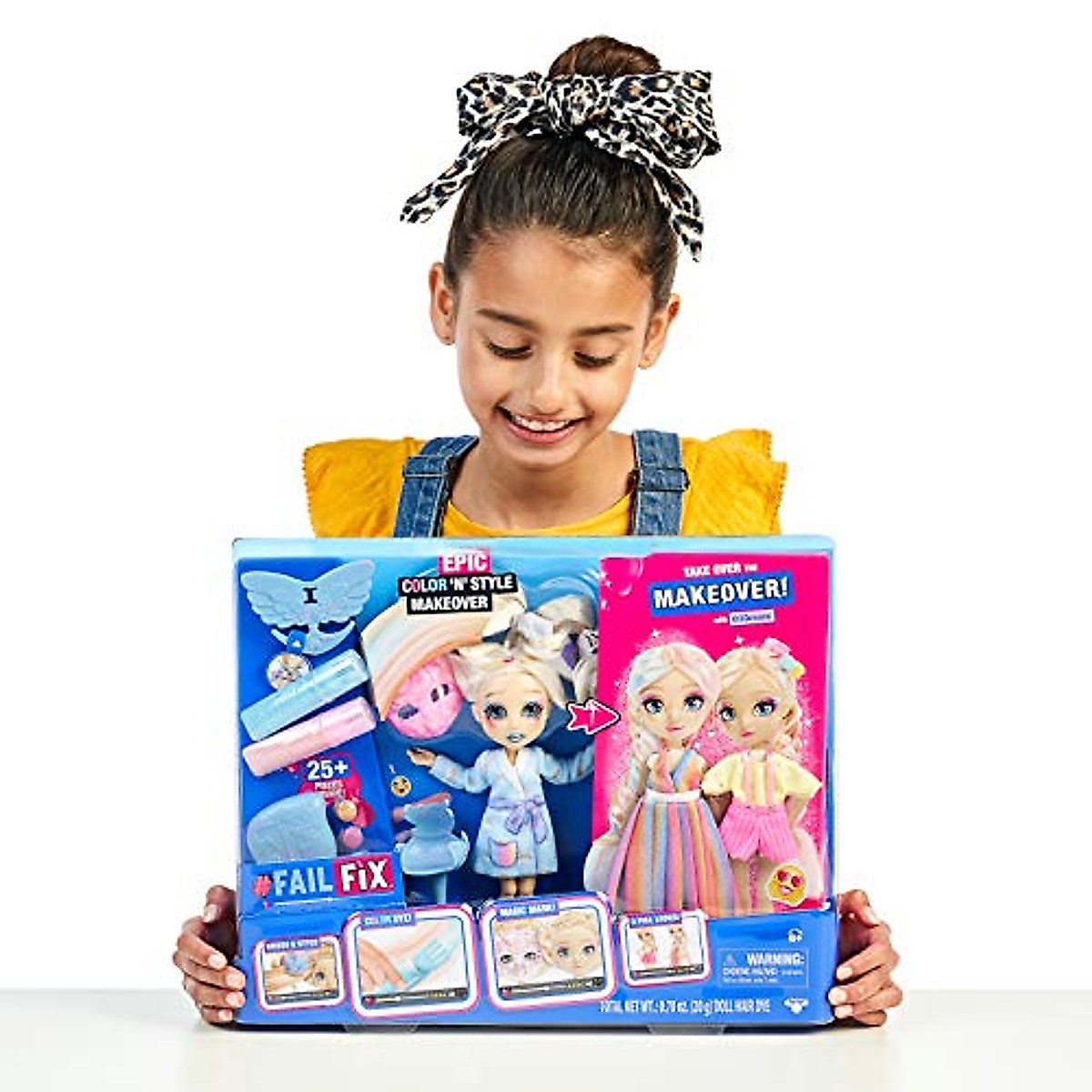 Failfix 2Dreami Epic Color 'N' Style Makeover Doll Pack - 8.5" Fashion Doll