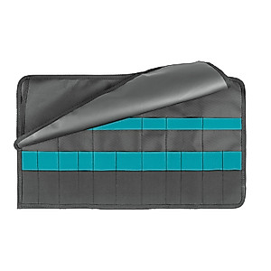 Makita E-15506 Wrap with Handle & Front Pocket E-05533 Blue Tool Roll Strap System, Black