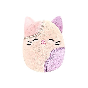 Squishville by Original Squishmallows Purple Pals Squad Plush - Six 2-Inch Squishmallows Plush Including Bashira, Mollie, Carlota, Patrick, Rida, and Jazzy - Toys for Kids