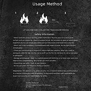 Tabletop Fire Pit Portable Campfire Bonfire S'More Maker for Picnic Camping Outdoor Indoor Home Decoration (Black)