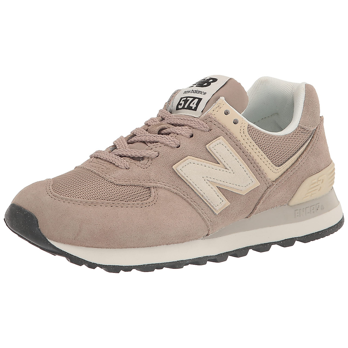 New Balance Unisex 574 V2 Lace-Up Sneaker, Beige/Off White, 7.5 US Men