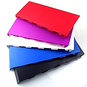 Davitu Electronics Video Games Replacement Parts & Accessories - HDD Bay Cover HDD Hard Disc Drive Cover Case for Play Station 4 PS4 Faceplate CUH-1100/1200 M5TD - (Color: Red)