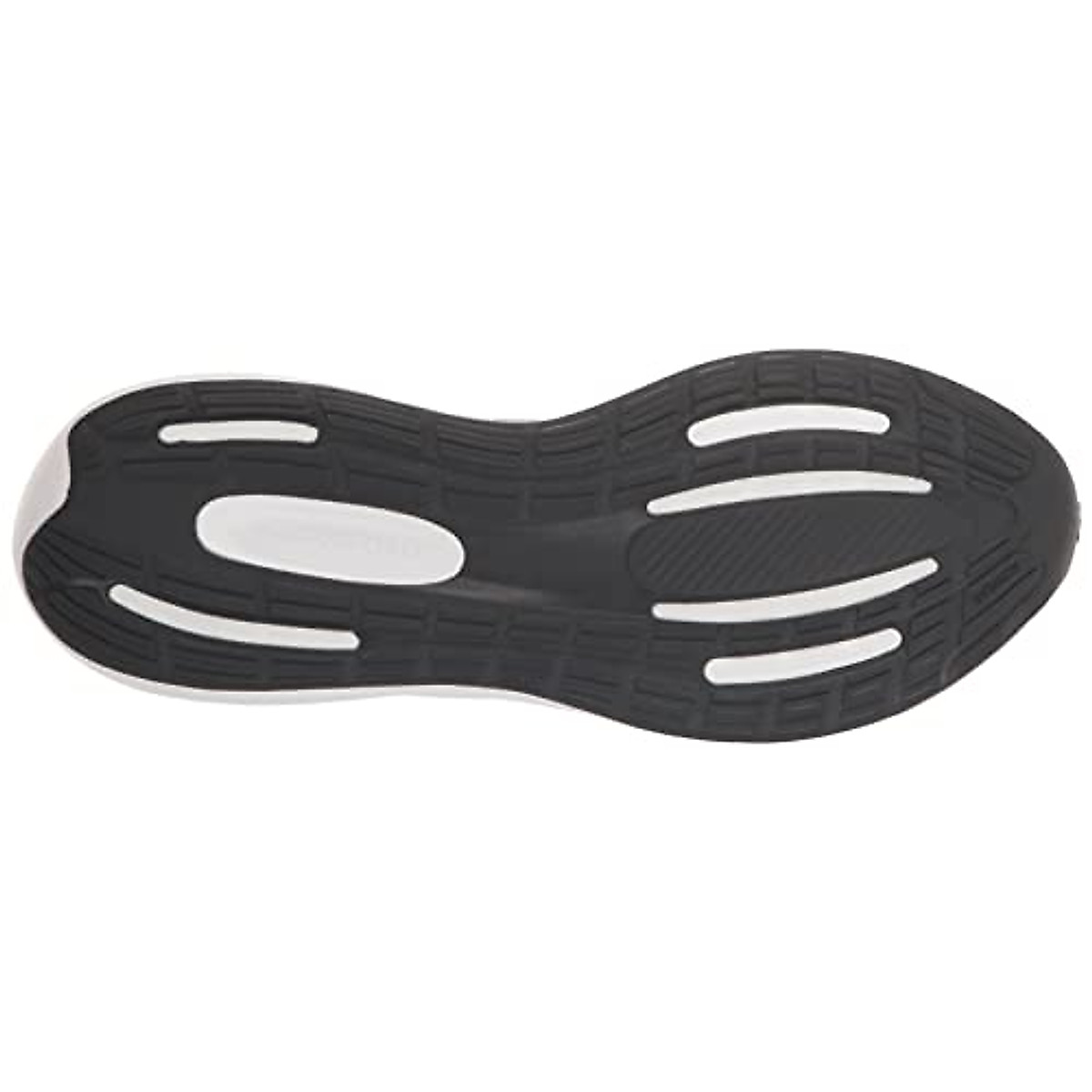 adidas Women's Runfalcon 3.0 Sneaker, Halo Silver/Silver Metallic/Core Black, 7.5