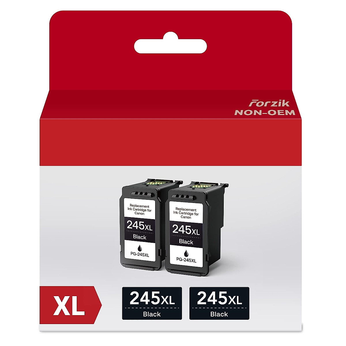 245XL Ink Cartridge for Canon PG-245XL 2 Pack, Higher Yield Compatible with Canon Pixma MX490 MX492 MG2522 TS3100 TS3122 TS3300 TS3322 TS3320 TR4500 TR4520 TR4522 MG2500 Printer
