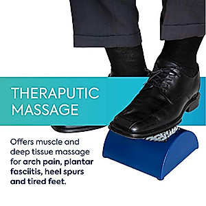 Bouncyband Foot Roller for Restless Feet and More – Comforting and Therapeutic Sensory Fidget Device, Sensory and ADHD Tools for Increasing Focus, Relieving Anxiety and More