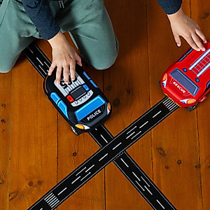 ZIPIT Fire Truck Pencil Case for Boys, Large Capacity Pencil Box for School