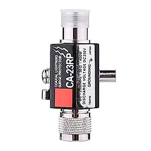50Ω DC-2500MHz N Connector 400W Coaxial Lightning Surge Protection Protector Arrester Arrestor Replacememnt