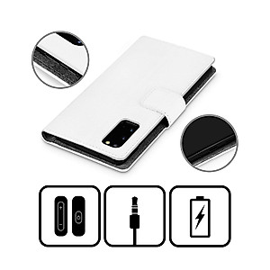 Head Case Designs Officially Licensed Tottenham Hotspur F.C. White 2023/24 Badge Leather Book Wallet Case Cover Compatible with Samsung Galaxy A04 (2022)