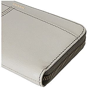 Fossil Women's Tara Leather Zip Around Clutch Wallet
