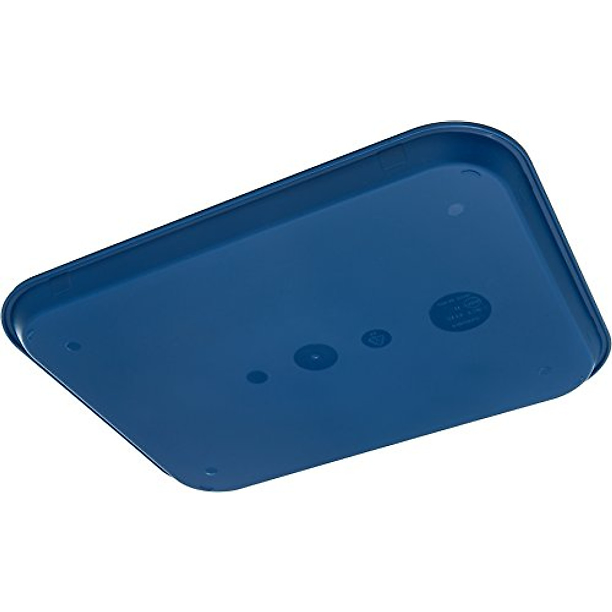 Carlisle FoodService Products Cafe Plastic Fast Food Tray, 14" x 18", Blue