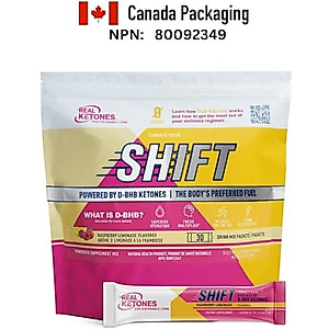BHB Exogenous Ketones Drink Mix Packets - Real Ketones Keto Electrolytes Powder Packets No Sugar with 4 Main Fasting Electrolytes plus Hydrating Patented Keto BHB - 30 Count Raspberry Lemonade