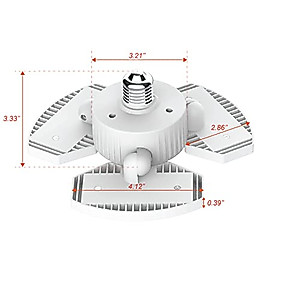 GE LED 30w Daylight Super Bright Utility Light, Medium Base, 1 pk