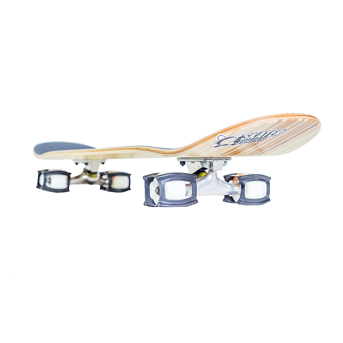 Skater Trainers get Skateboard Tricks - Coolest Stocking Stuffers for Teens Boys Gift Ideas Ages 14 and up 12-14-16 11 10 2024 Gamer Cool Wheels Tech Deck Tool Ramp Boy Teenage (4 Blk)