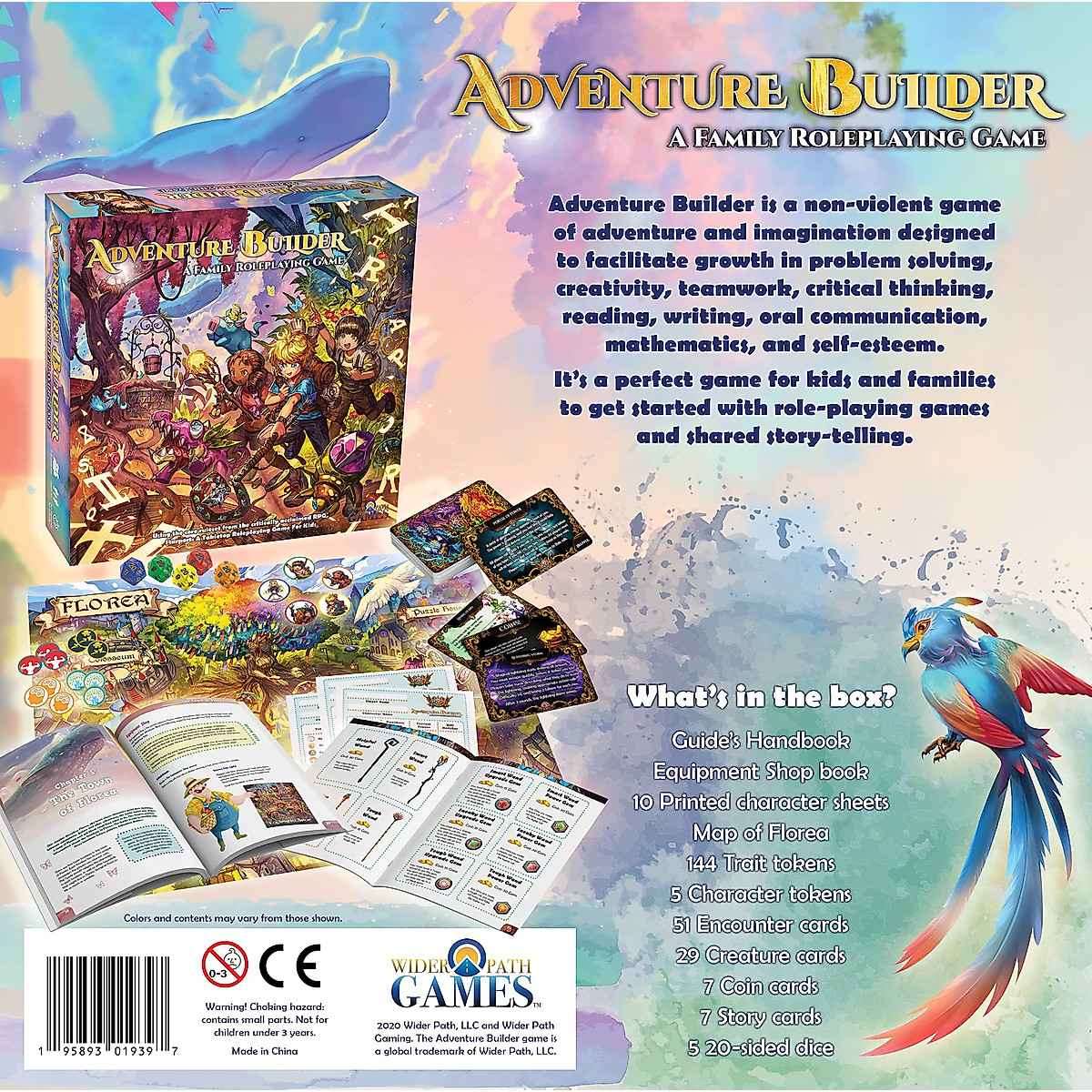 Wider Path Games Adventure Builder, A Family Roleplaying Game (Mom's Choice Award Winner)