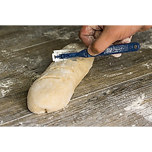 Mure & Peyrot Bread Lame, Made in France, Model Adour, Professional Dough Scoring Tool with Safe Locking Mechanism, One Protective Cover, and One Blade Included, Trusted Brand since 1904