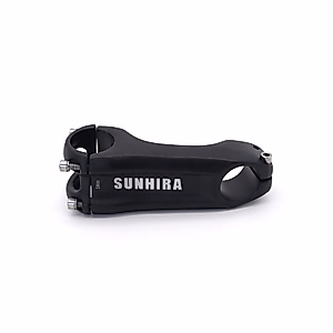 SUNHIRA Bike Stem 28.6 * 31.8mm 80mm 100mm Aluminum Alloy MTB Stem Mountain Bike Handlebar Stem for Road Bike, MTB, BMX, Cycling (28.6 * 31.8mm 100mm-17°)