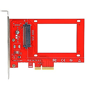 WESE SSD Adapter Card, 40 Gbps SF8639 to PCIe 3.0 Speed Lossless PCIe Riser Card for PM963 for 7/10
