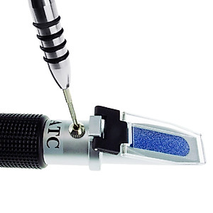 Handheld Refractometer 0~80% Ethyl with ATC 10~30°C Liquor Making, Liqueur MakersTool Meter