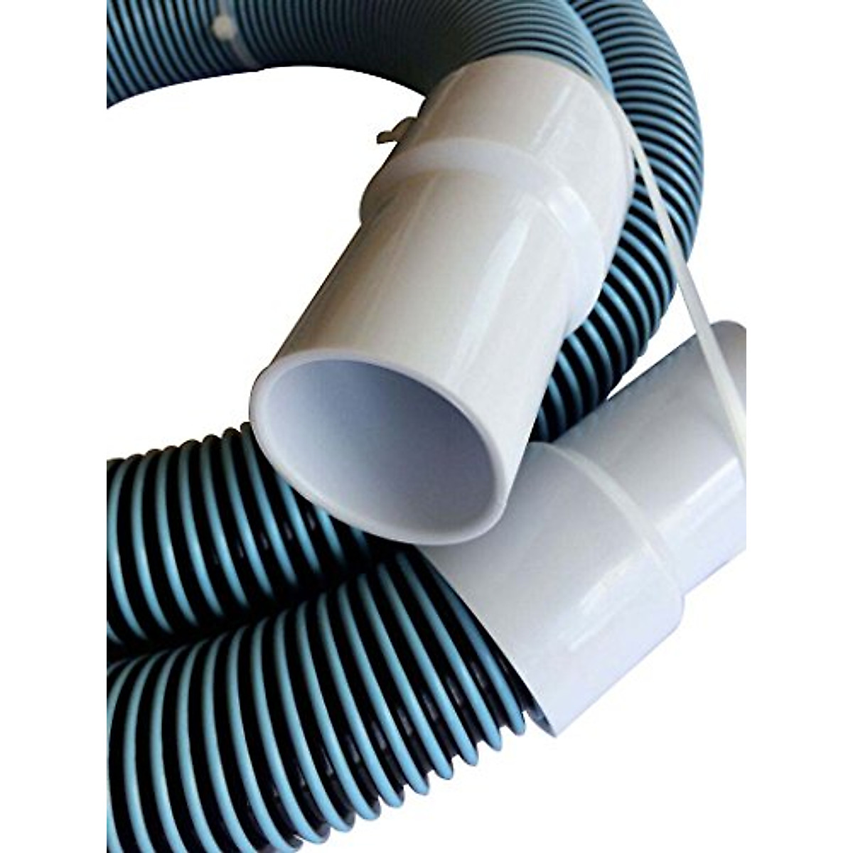 FibroPool Professional 1 1/2" Swimming Pool Filter Hose Replacement Kit (6 Feet, 2 Pack)