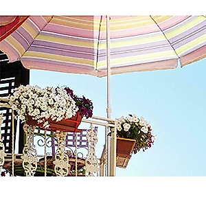 Upgrade Umbrella Clamp Stand Holder Heavy Duty Bench Buddy Patio Umbrella Fixed Clip Beach Fishing Umbrella Mount Chair Clamp