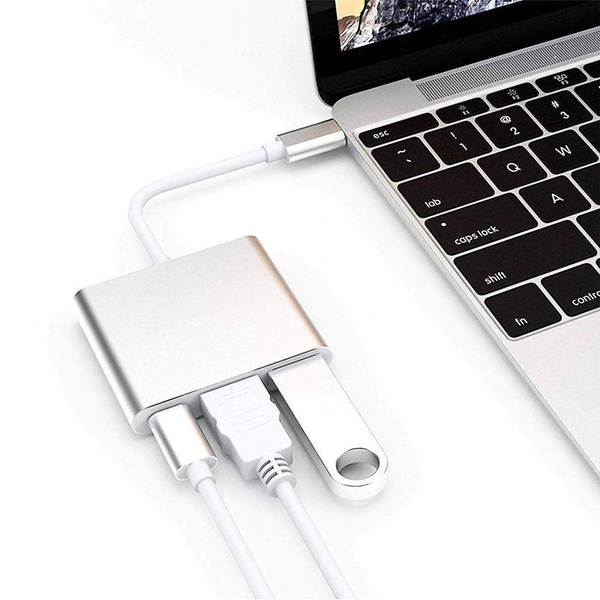 3 in 1 USB 3.0 hub