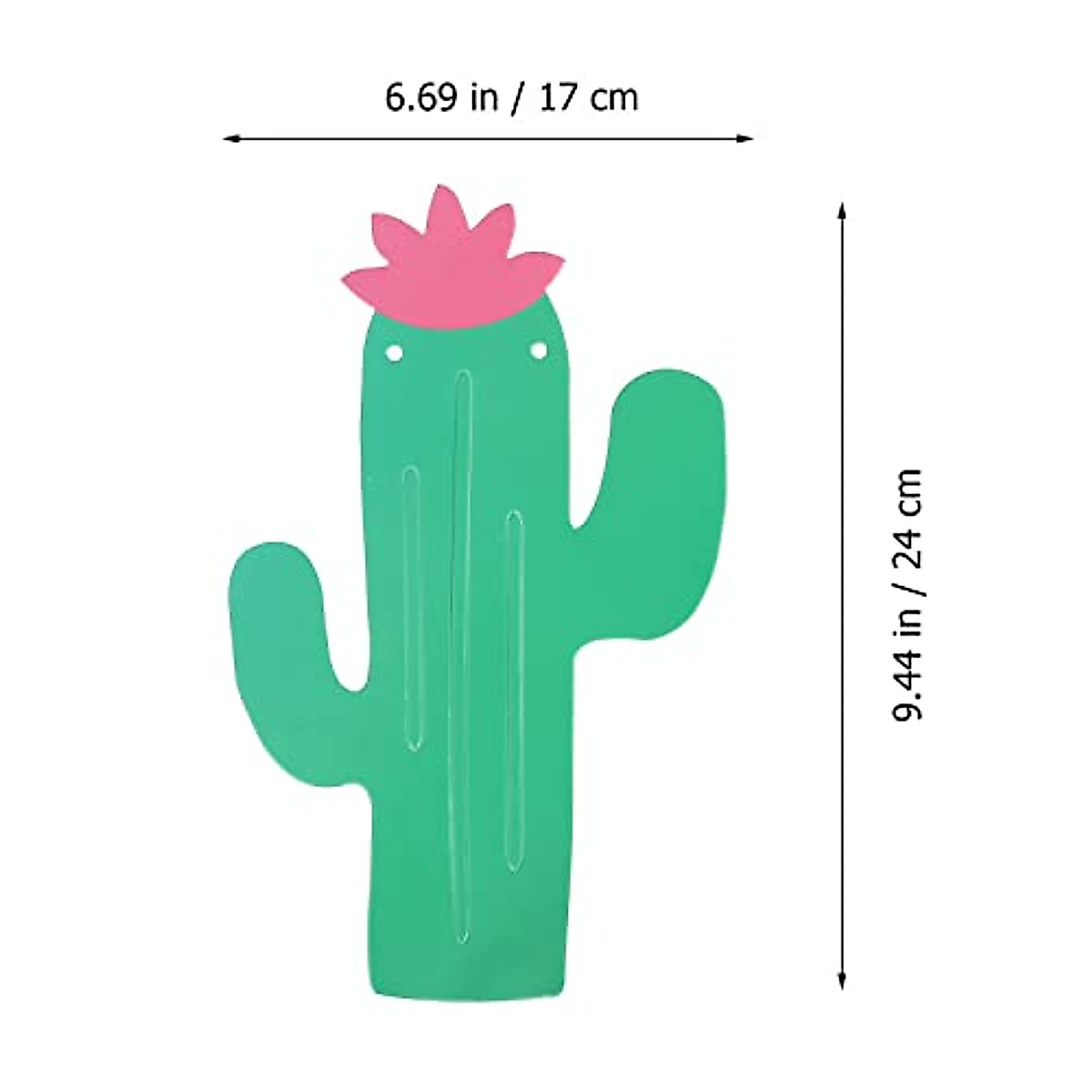 Tinksky Summer Theme Wedding Parties Decorations Single Sided Cactus Banner Pennant Tropical Party Birthday Party Festival Luau Hawaii children's party Decoration