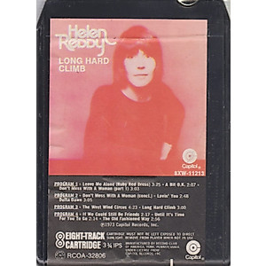 HELEN REDDY: Long Hard Climb -16324 8 Track Tape