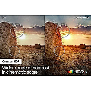 SAMSUNG 50-Inch Class QLED Q60A Series - 4K UHD Dual LED Quantum HDR Smart TV with Alexa Built-in (QN50Q60AAFXZA, 2021 Model)
