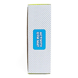 Dr.Rapeti Baby Play Gym Mat with Ball Pit Activity Gym Center Tummy Time Mat Thickened Mat Sensory Exploration Motor Skill Development for Newborn Infant Baby Toddlers