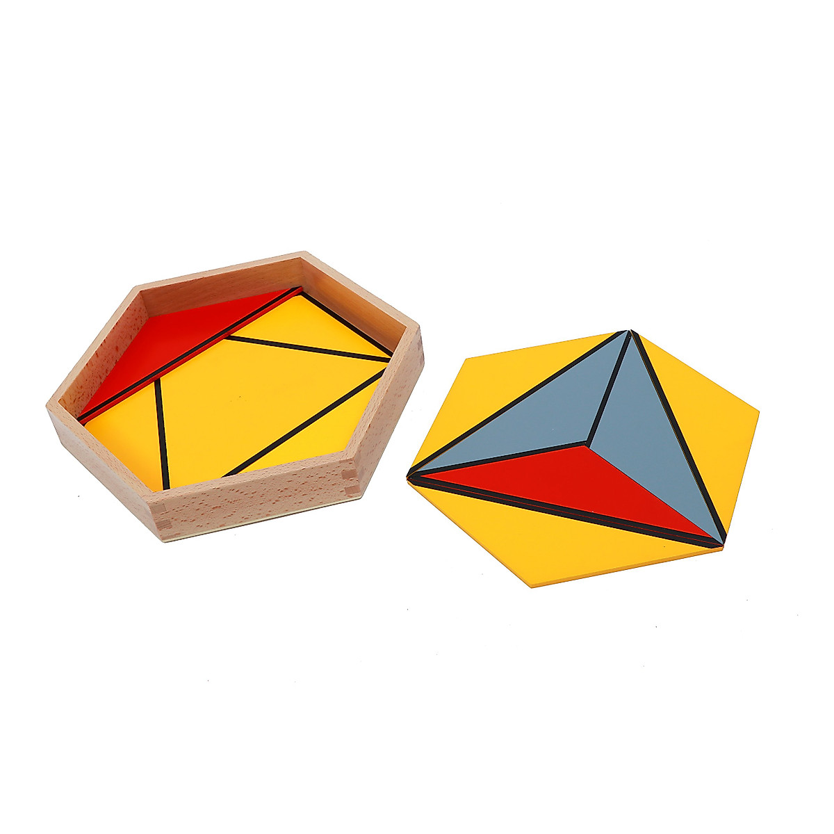 Adena Montessori Constructive Triangles with 3 Boxes