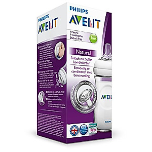 Philips Avent Natural Baby Bottle, 9 Ounce, 1 Pack