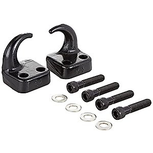 Rugged Ridge 11236.03 Tow Hook, Front; 97-06 Jeep Wrangler TJ , Black