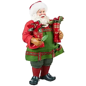 Department 56 Possible Dreams Santa Sports and Leisure Garden Boots Figurine, 10.5 Inch, Multicolor