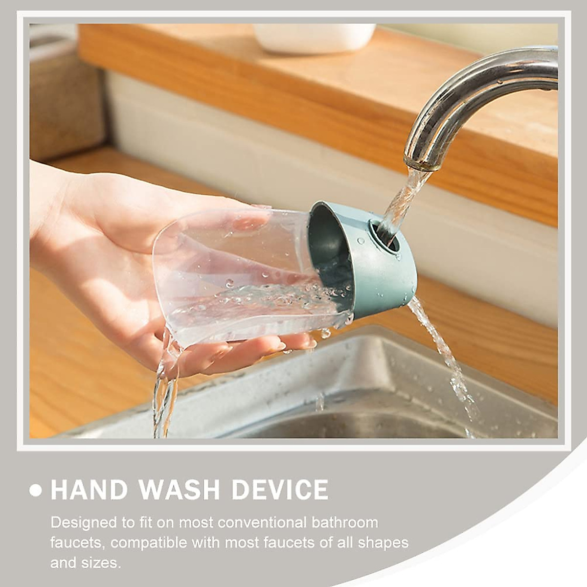 DOITOOL 4pcs Faucet Extender Children Faucet Extension Faucet Baby Guide Sink Extender Long Water Hand Washing Device Water Diverter for Bathroom Sink 4 Colors