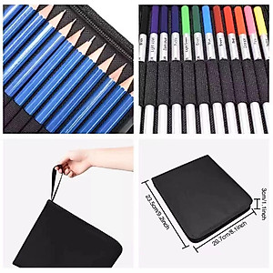 Merooart Drawing and Sketching Set with Sketchbook Artist Adult Beginner Professional Art Supplies Set Graphite Charcoal, Watercolor Pen for Coloring, Sketching, Mixing Durable Art Pencil