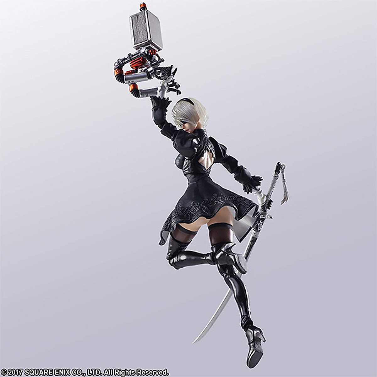 Square Enix Nier Automata Bring Arts: 2B & Machine Lifeform Action Figure