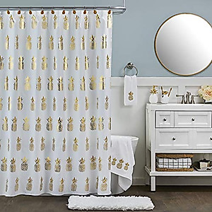 SKL Home by Saturday Knight Ltd. Gilded Pineapple Hand Towel (2-Pack), White, Small